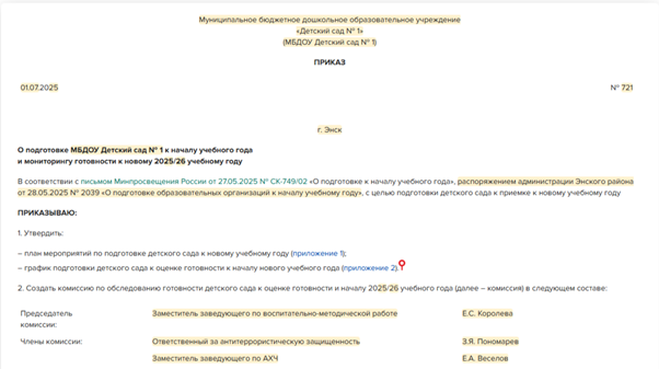 Подборка новых инструментов, чтобы начать подготовку детского сада к приемке| Информационный ...